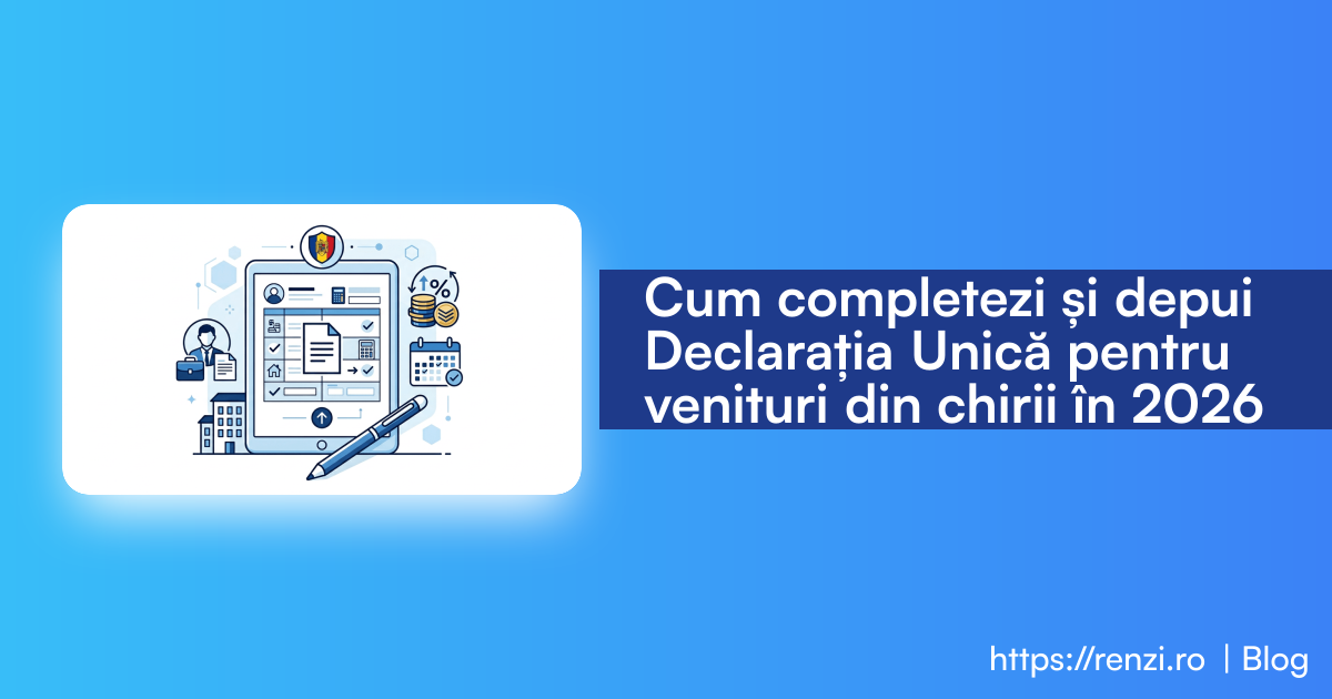 renzi.ro | Cum completezi și depui Declarația Unică pentru venituri din ...